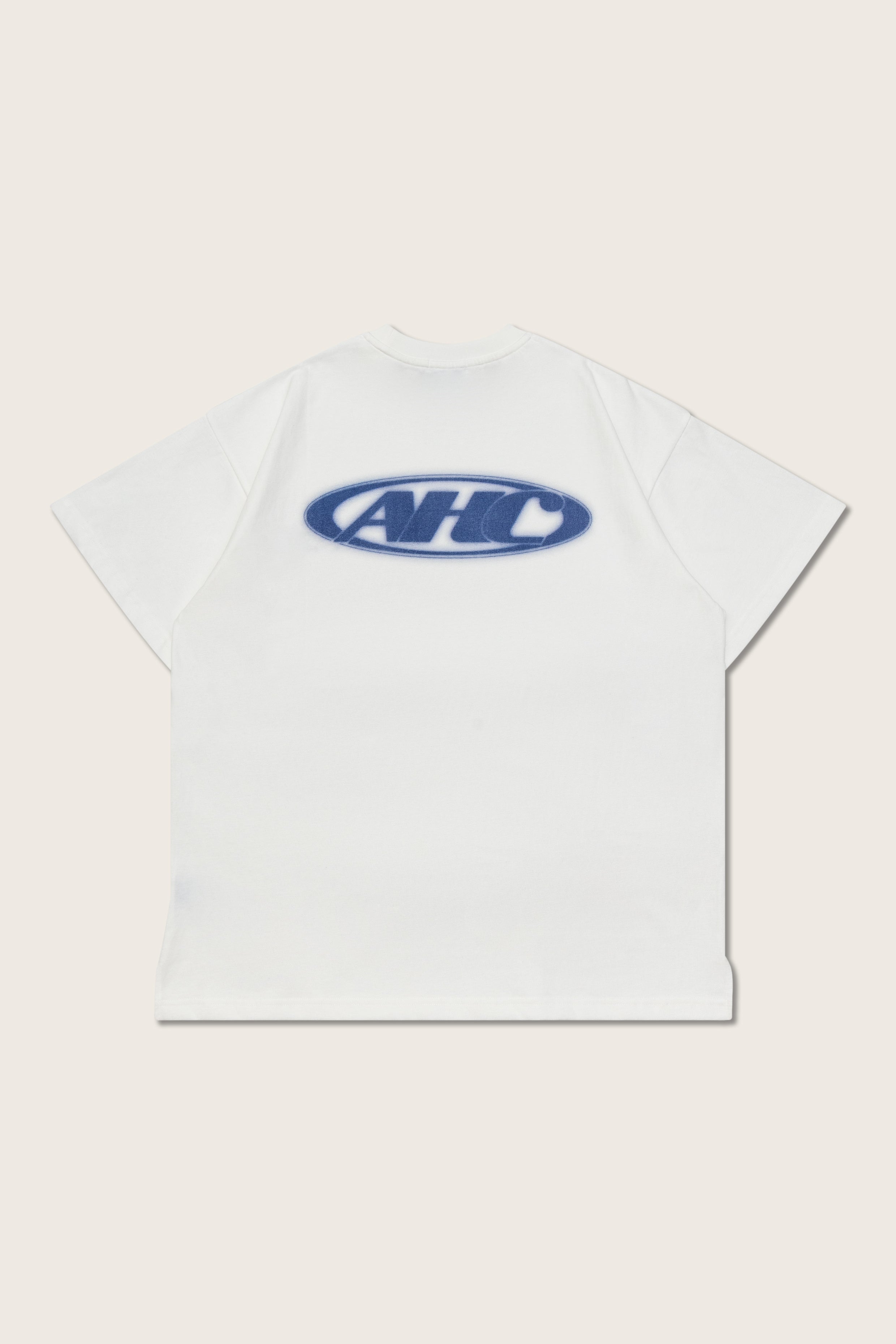 Aim Higher Club Retro Oval Logo Tee/ Off White